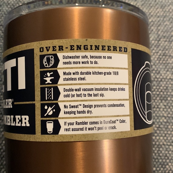 Yeti | Dining | Yeti Rambler 3 Oz Tumbler Copper | Poshmark